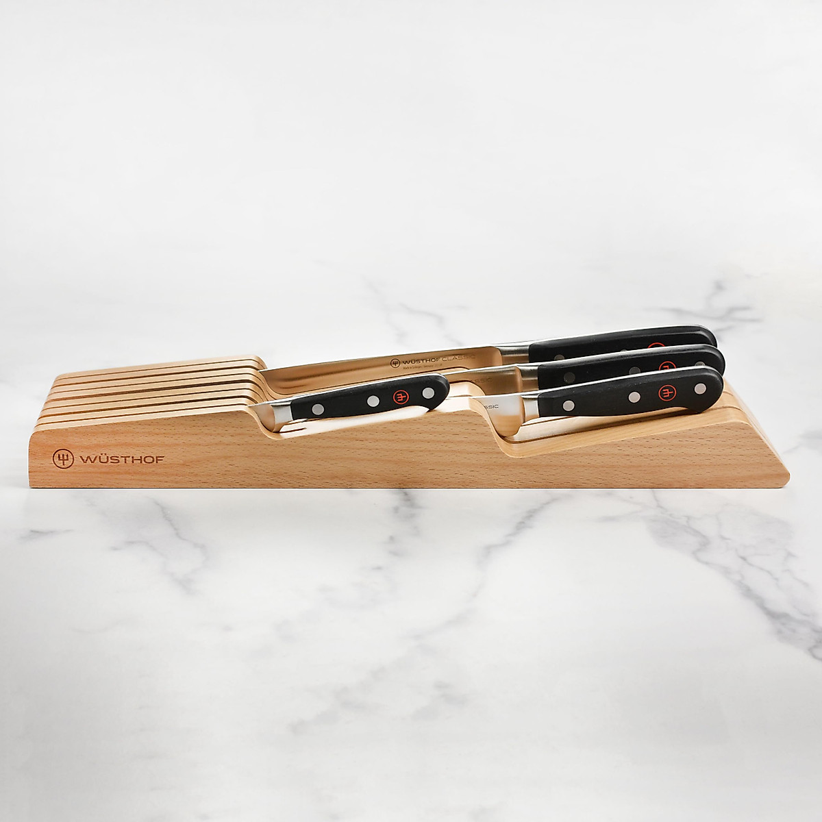 Wusthof Classic 5 Piece In-Drawer Knife Block Set