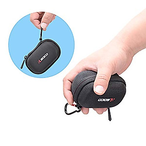 RLSOCO Hard Case for Bose QuietComfort Noise Cancelling Earbuds & for Bose Sport Earbuds Wireless Earphones (Black)