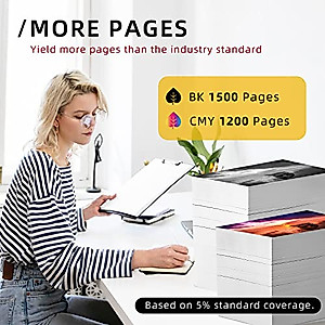 MAXIFY PGI-1200XL Black & 3Color Multi Pack Ink 1200XL Compatible to Canon iB4120 MB2120 MB2720 MB2120 MB5120 MB5420 B2020 MB2320 Printers