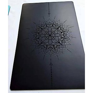 NA PU Leather Natural Rubber Super Non-Slip Flat Elbow pad Sports Portable Yoga Support Square Cushion Headstand mat Thickened