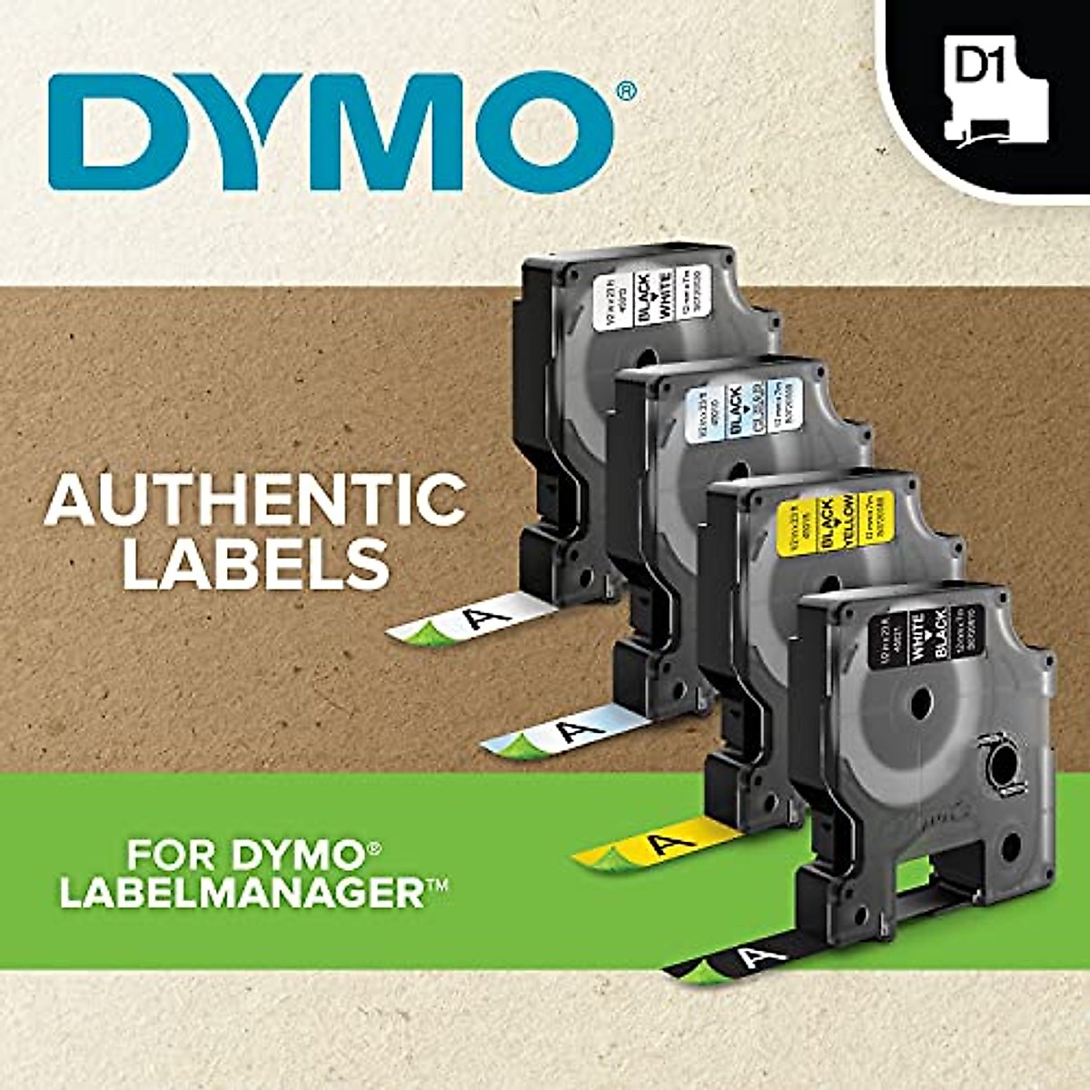 DYMO Label Maker with 3 D1 Label Tapes | LabelManager 160 Portable Label Maker, QWERTY Keyboard, One-Touch Smart Keys, Easy-to-Use, for Home & Office Organization