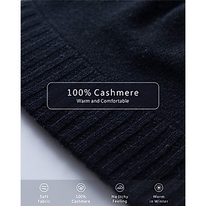 EURKEA 100% Pure Cashmere Winter Beanie Skullies Cap for Women, Soft Warm Lightweight Beanie