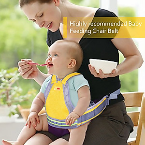 Jolik Child Motorcycle Safety Harness with 4 – in – 1 Buckle Breathable Material in Yellow