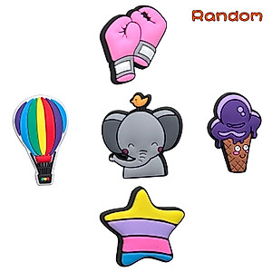 BAODE 30PCS Random Different Shoe Charms for Shoes Party Gift