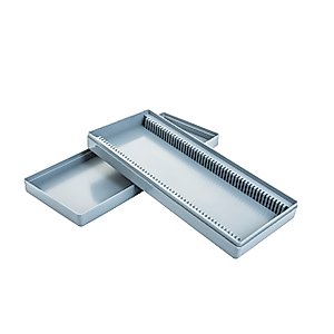EISCO Labs Slide Box, Polystyrene, 50 Slides