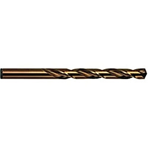 Irwin Tools 3016021 Single Cobalt Alloy Steel High-Speed Steel Drill Bit, 21/64" x 4-5/8"