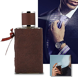 FILFEEL Men Fragrance Long-Lasting Cologne Perfume Leather Case Gift