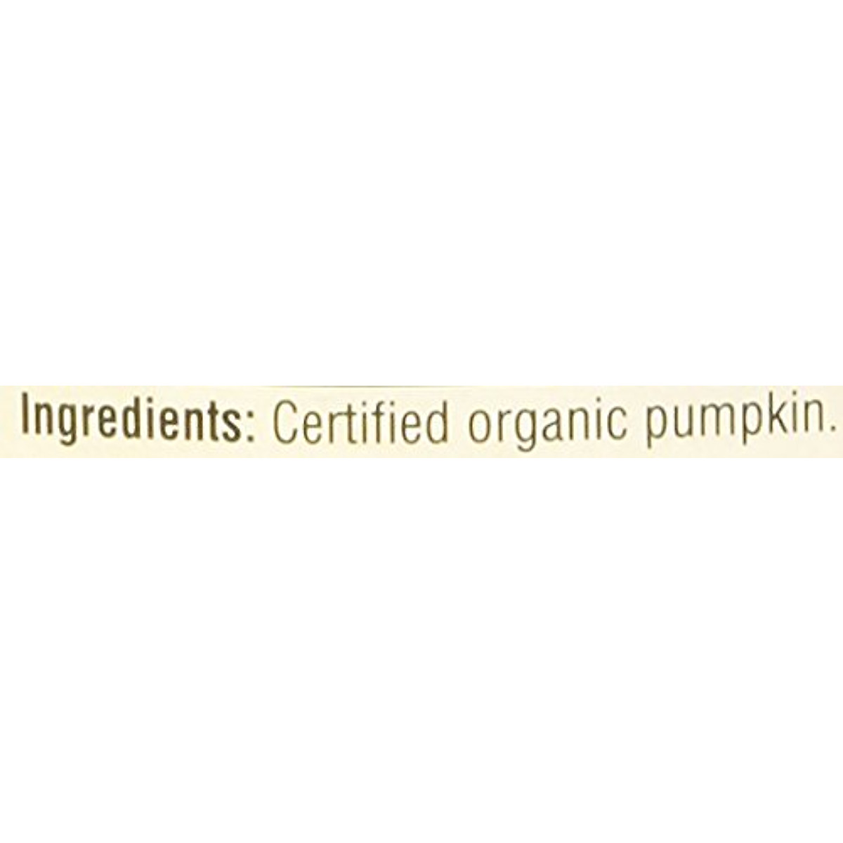 Includes Farmers Market Pumpkin Puree 100% Organic 15oz (Pack of 3)