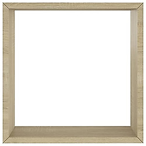 YAFF Wall Cube Shelves 3 pcs Sonoma Oak (6.27lbs)