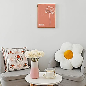 Mandy's 10pcs White Flowers Artificial Chrysanthemum Ball Silk Flowers Silk Flowers 12" for Home Kitchen Wedding Decorations