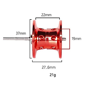 B Baosity Comfortable 2LB Carbon Fiber Drag 7.2:1 Magnetic Brakes Baitcaster Fishing Reel for Outdoor Sea Fishing, Right Hand