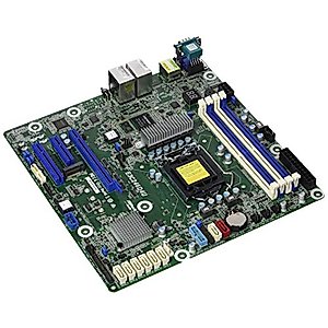 ASRock Rack E3C246D4U LGA1151/ Intel C246/ DDR4/ SATA3&USB3.0/ V&2GbE/ MicroATX Server Motherboard