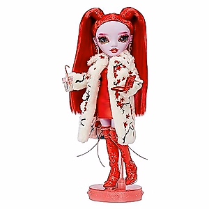 Rainbow High Shadow High Rosie - Red Fashion Doll. Fashionable Outfit, Extra Long Hair & 10+ Colorful Play Accessories. Great Gift for Kids 4-12 Years Old & Collectors