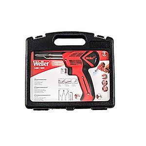 Weller 9400PKS 120V Dual Heat 140/100W Universal Soldering Gun Kit with 6 Second Heat Up Time and LED Lighting