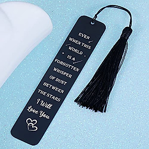 Anniversary Birthday Gifts for Wife from Husband Wedding Engagement Gift Bookmark for Women Men Valentines Gifts Ideas for Boyfriend Girlfriend Christmas Gift for Husband Wife Gift for Couple Lover