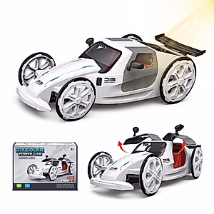 MDGZY STEM DIY Car Toys, Educational Solar Power Car Science Assembly Vehicle Kit for Kids, Building Toy for Preschool Kids Aged 6-10, Gift for Teens, Boys & Girls