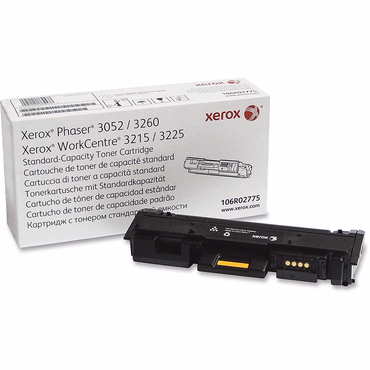 Xerox 106R02775 Standard Capacity Toner Cartridge, Black - in Retail Packaging Xer106r02775