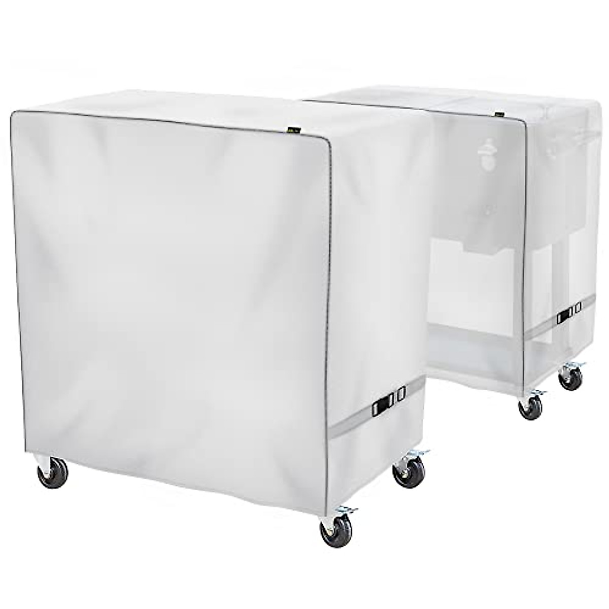Mr.You Cooler Cart Cover - Universal Fit for Most 80-100 QT,Waterproof Thickened Fabric,Rolling Cooler (Patio Cooler,Beverage Cart, Rolling Ice Chest) Protective Cover