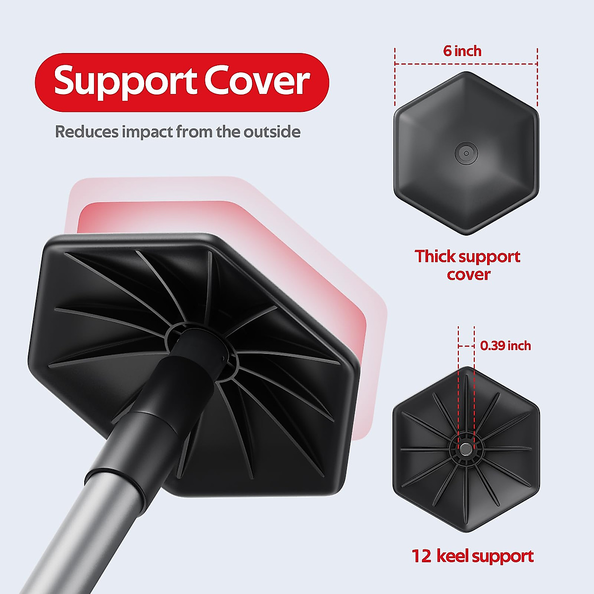 VOGOLF Golf Travel Support Arm,Golf Travel Brace, Golf Travel Protection Kit,Golf Travel Bag Support System (PRO) (Pro)