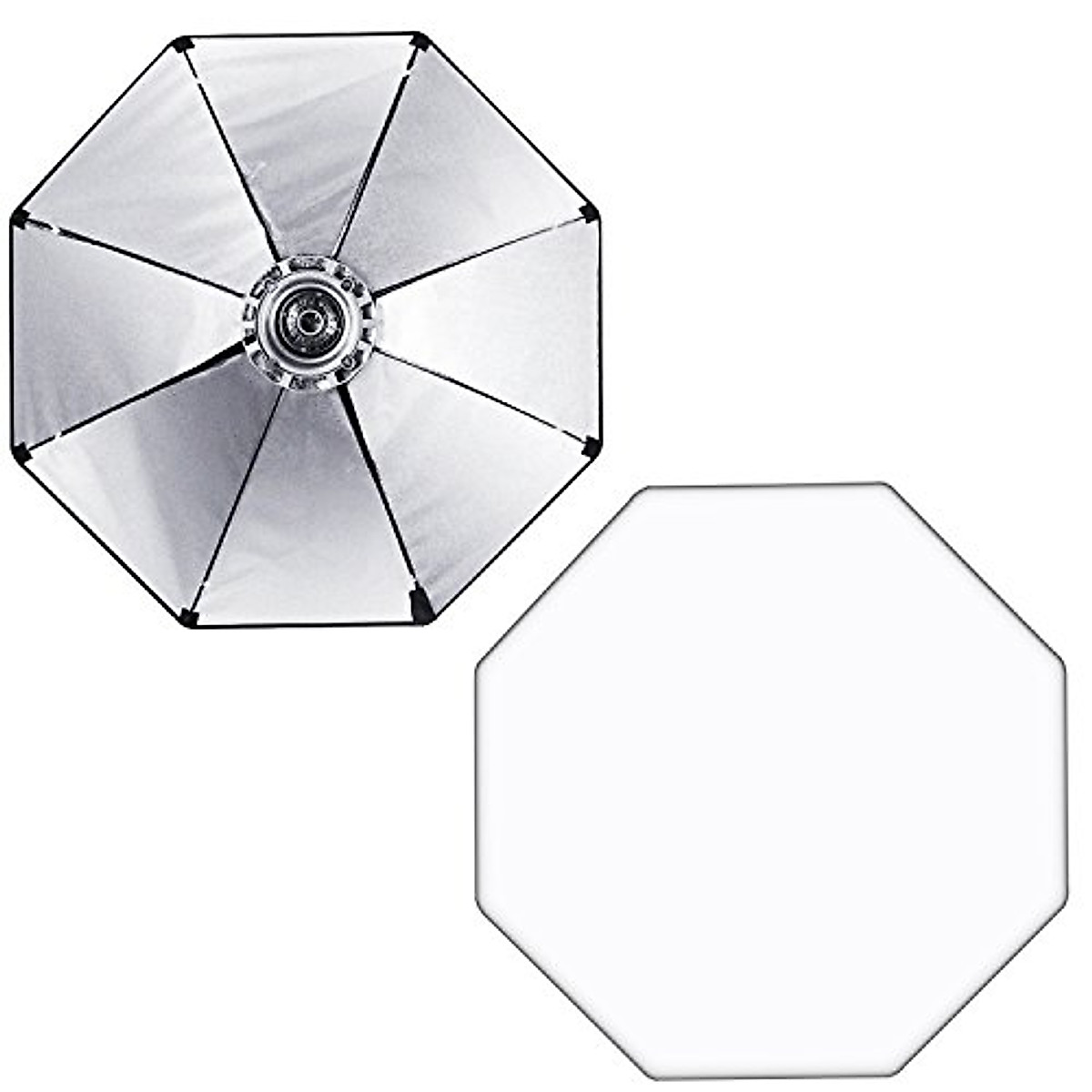 Neewer 24 inches/60 centimeters Octagon Softbox with Bowens Mount Speedring and Bag for Speedlite Studio Flash Monolight,Portrait and Product Photography