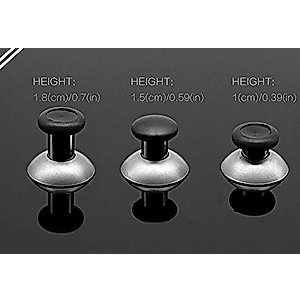 AQIDAP Elite Kit for Xbox One Elite Controller Accessory (6 Different Metal Analog Sticks - 4 Paddles - 2 D-Pads - and 2 Magnetic Base Xbox One Elite Controller Replacement Parts)
