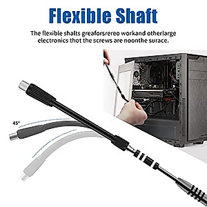 Small Precision Screwdriver Set,bkack 60 in 1 with 57 Bits Screwdriver Kit, Mini Magnetic Driver Electronics Repair Tool Kit for iPhone, Tablet, Macbook, Xbox, Cellphone, PC, Game Console, Black