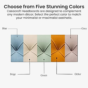 King Headboard Queen Size - Diamond Tufted Twin Headboard - Upholstered Queen Bed Wall Headboard Full- Peel & Stick Headboards Panels Queen Size - Diy headboard King Only- Wall Mounted Bed Headboard