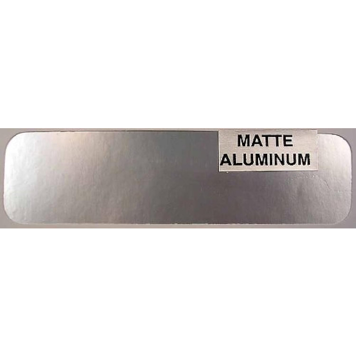 Bare Metal Foil Co 6x11 Thin Sheet Matte Aluminum Foil Adhesive Back