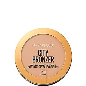 Maybelline New York City Bronzer Powder Makeup and Contour, 200, 0.32 Oz