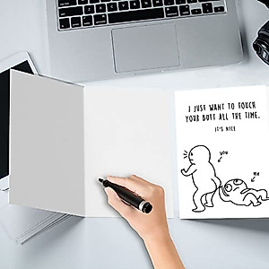 OJsensai Anniversary Card for Couple， Birthday Gift for Boyfriend Girlfriend, Valentines Day Gifts for Her Him, Happy Birthday Card for Husband Wife