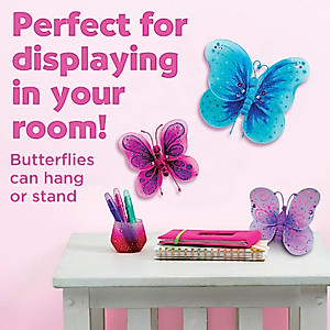 Creativity for Kids Beautiful Butterflies - Make Your Own Butterfly Wall Art & Decor (Packaging May Vary)