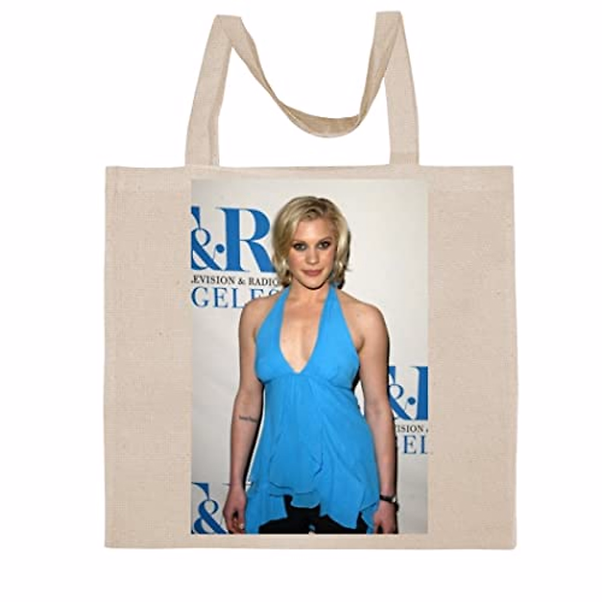 FC Carino Katee Sackhoff - A Nice Graphic Cotton Canvas Tote Bag FCA #FCAG186313