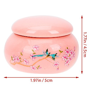 Natural Perfume Balm Perfume: Portable Pocket Creme Parfum Natural Fragrance Parfum in Ceramic Tin Jar Perfect for Men Women Travel Use 10g