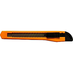 50x Bulk Small Neon Orange Utility Knife Box Cutters Snap Off Blade 9MM Blade