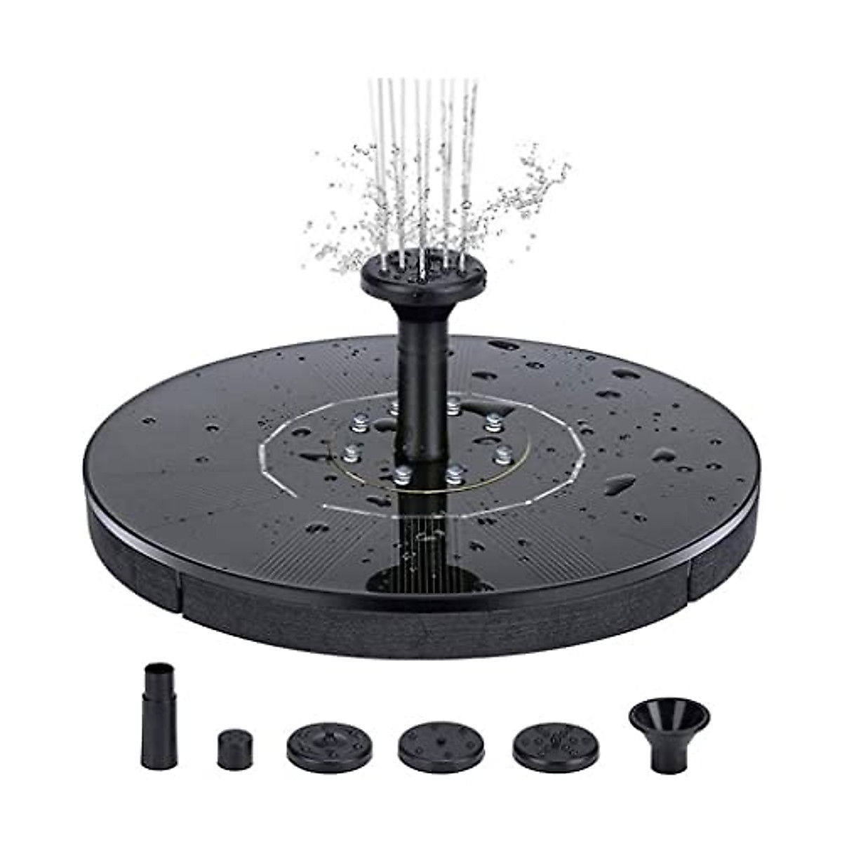 n/a Mini Solar Fountain Garden Landscape Fountain Outdoor Pool Floating Fountain Bird Bath Solar Powered Fountain