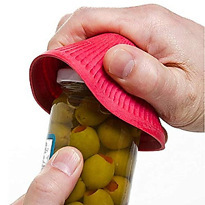 3 pc of Jar Openers, Multi-Purpose Reusable Rubber Gripper Jar Opener for Seniors With Weak Hands Gripper Rubber Jar, Multi-Purpose Bottle Lid Openers Fit for Most Bottles