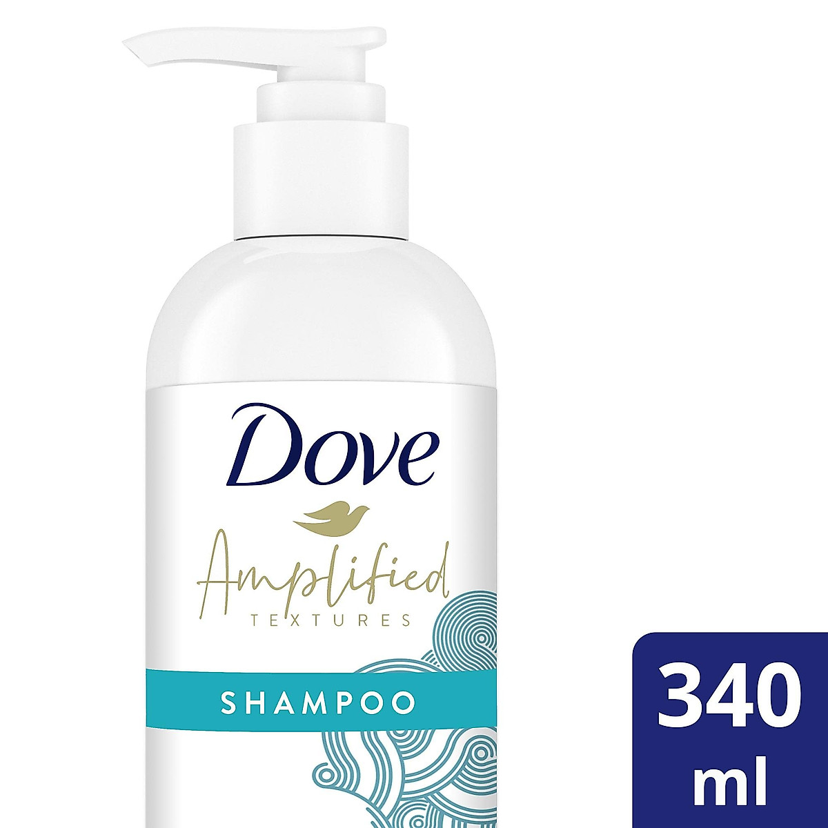 Amplified Textures, Hydrating Cleanse Shampoo, 11.5 fl oz (340 ml), Dove