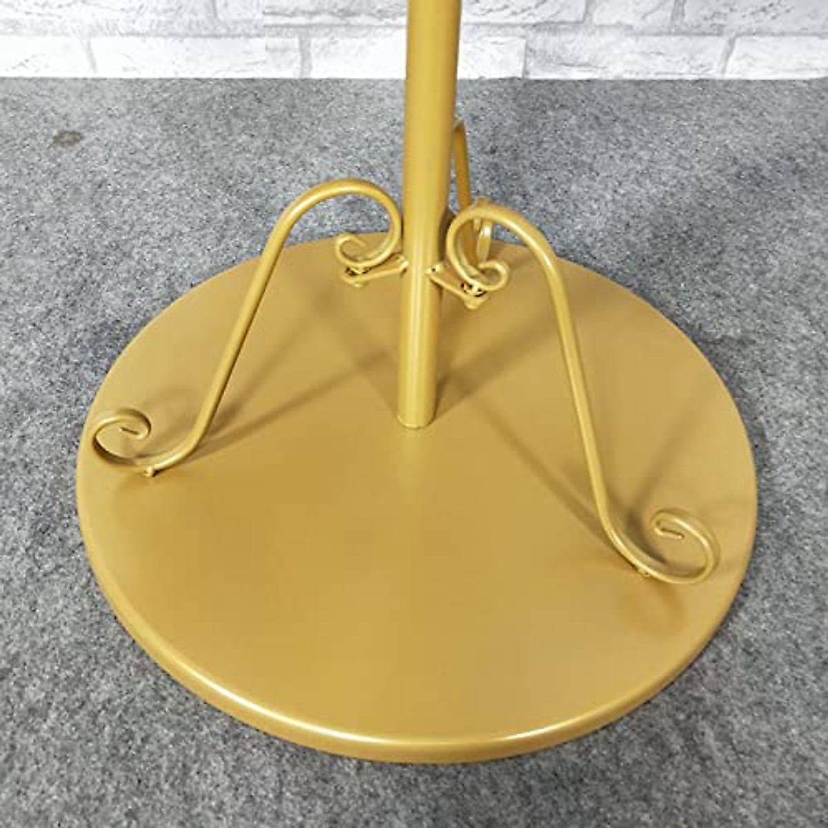 Freestanding Scarf Rack with 30 Rods, Pivoting Round Scarf Display Stand, Height Adjustable Scarf Holder Organizer, Scarf Hanging Rack for Boutique Clothing Store Home