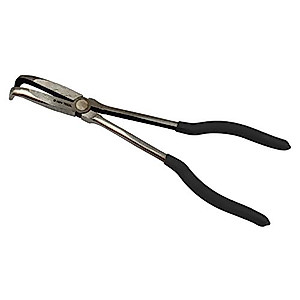 ION TOOL 11” Angled Long Needle Nose Pliers – 90 Degree Bent Nose Pliers