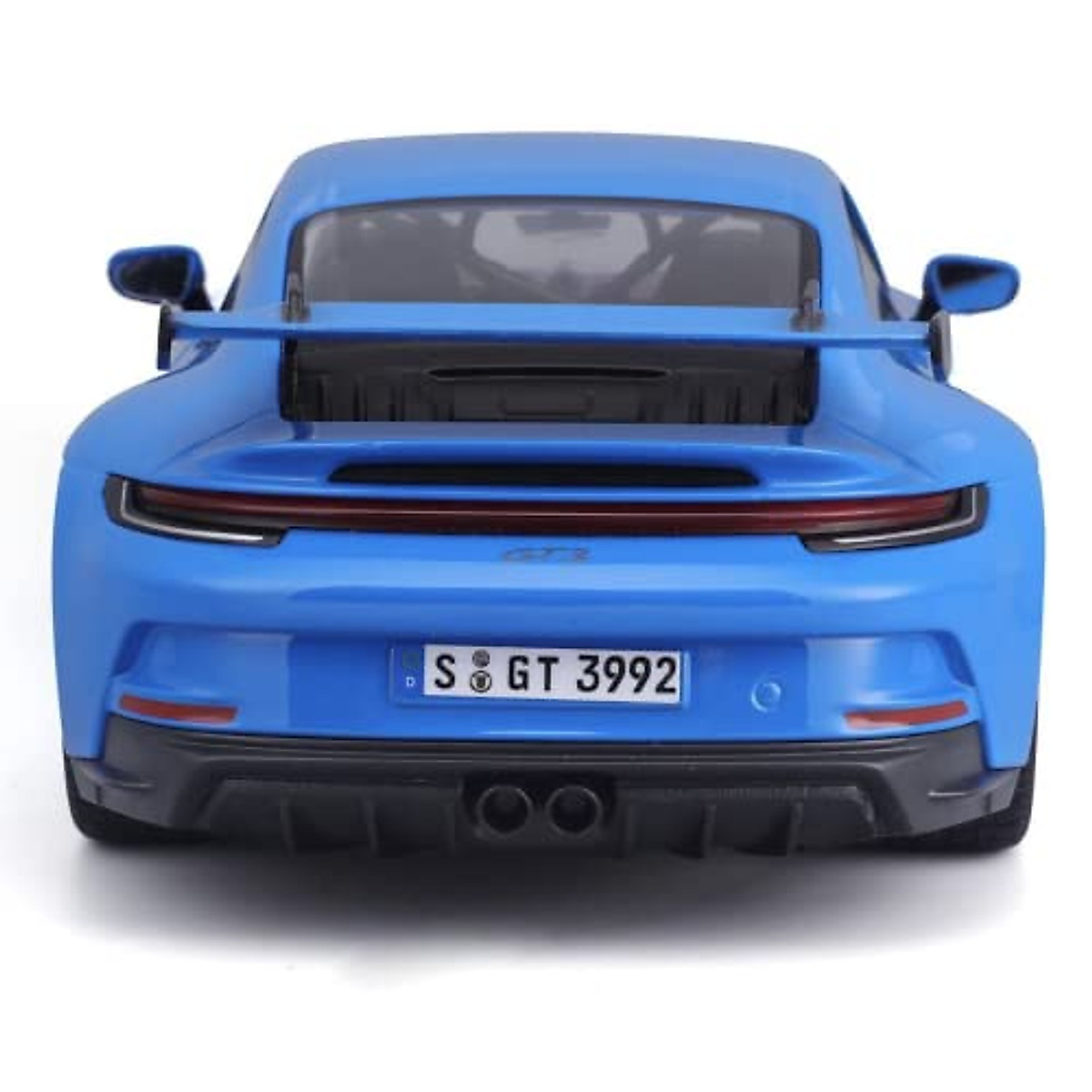 Maisto - 1/18 Scale Model Compatible with Porsche 911 GT3 2022 Die-Cast Scale Model Sports Car Miniature (Blue)