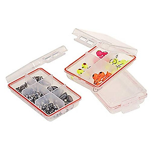 Plano Small Waterproof Boxes Quantity of Three, 106100, Clear