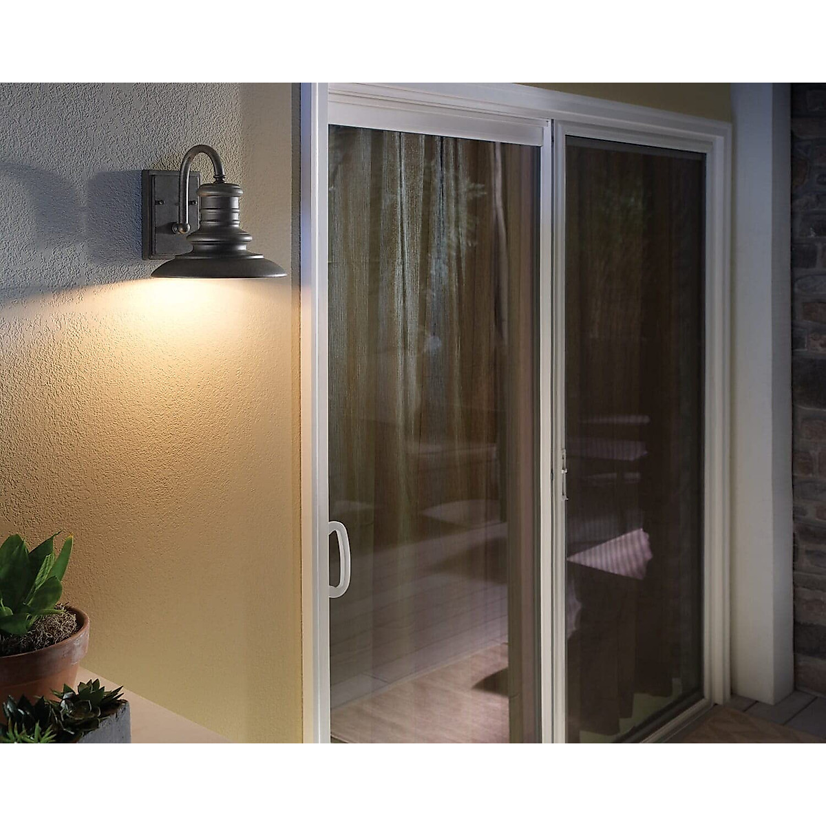 Feiss Lighting-Redding Station-Small Outdoor Wall Lantern Aluminum Approved for Wet Locations in Period Inspired Style-9