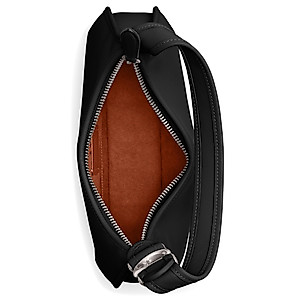 COACH Glovetanned Leather Eve Shoulder Bag, Black