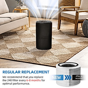 14 True HEPA Filter Replacement for PuroAir 240 Air Purifier, 3-in-1 HEPA 14 Filter with Activated Carbon Filter, 2 Pack by APPLIANCEMATES