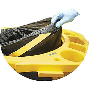 Rubbermaid Commercial Products BRUTE Trash Can Caddy for 44-Gallon BRUTE Garbage Bins, Black, Cleaning Caddy Storage