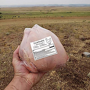 Poultry Freezer Labels,4x3 Inch with Safe Handling Instructions Exemption,50Pcs