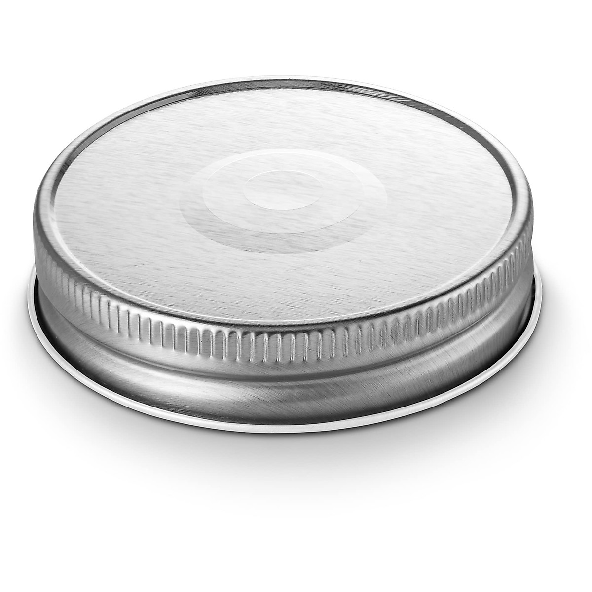 Chrismas Mason Jar Lids, Kook Lids, Regular Mouth, for Standard Mouth Mason Jars, Leak Free, Airtight Silicone Seal, Made in USA, Set of 16, (Silver)