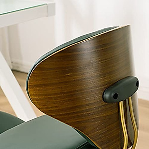 Atsti Kneeling Chair Ergonomic,Adult Spine Correction Solid Wood Computer Chair Backrest Adjustable Angle 40°,Office Chair with Adjustable Footrest