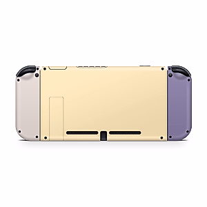 Tacky Design Solid Color Skin Compatible with Nintendo Switch Skin Wrap Cover, Colorwave Blocking for Nintendo Switch Stickers, Premium Vinyl 3M Full Wrap Decal.