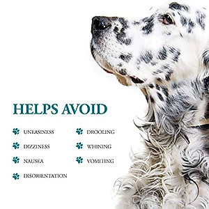 Nausx Anti-Motion Sickness & Relief for Dogs, Md